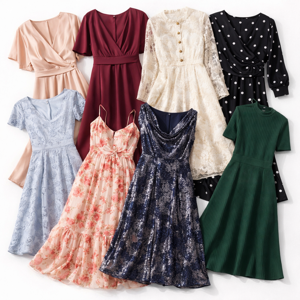 Wholesale Women’s Dresses – Used & Second Hand Bulk UK – Everytopbrand.com